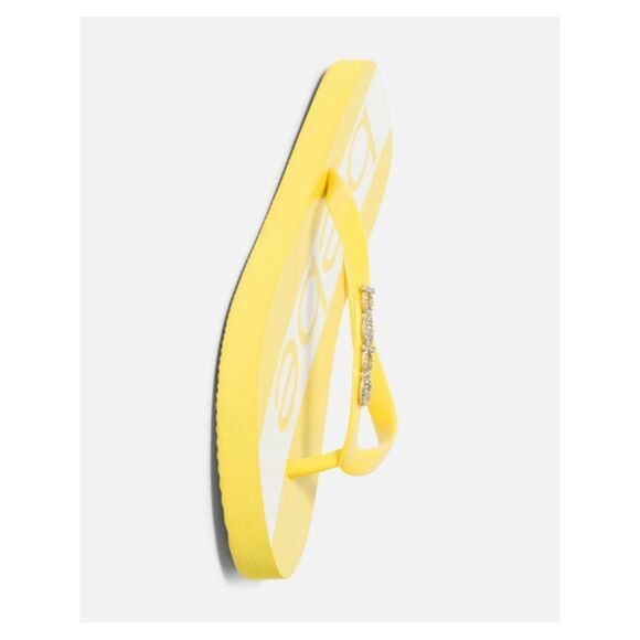 bebe | Shoes | Nwt Bebe Womens Yellow Logo Tierla Round Toe Slip On ...